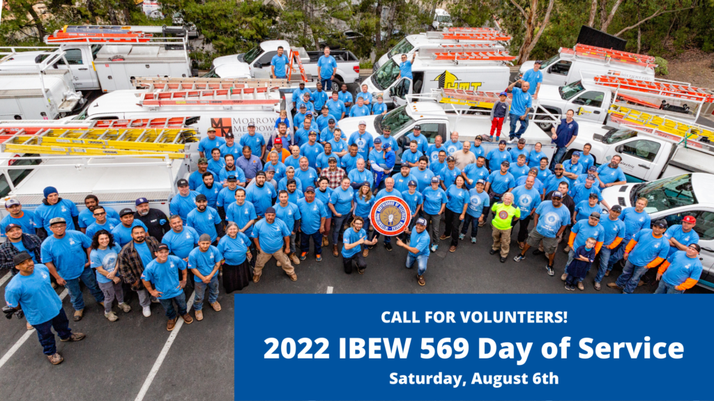 2022 IBEW 569 Day of Service - Sign Up! - IBEW International ...
