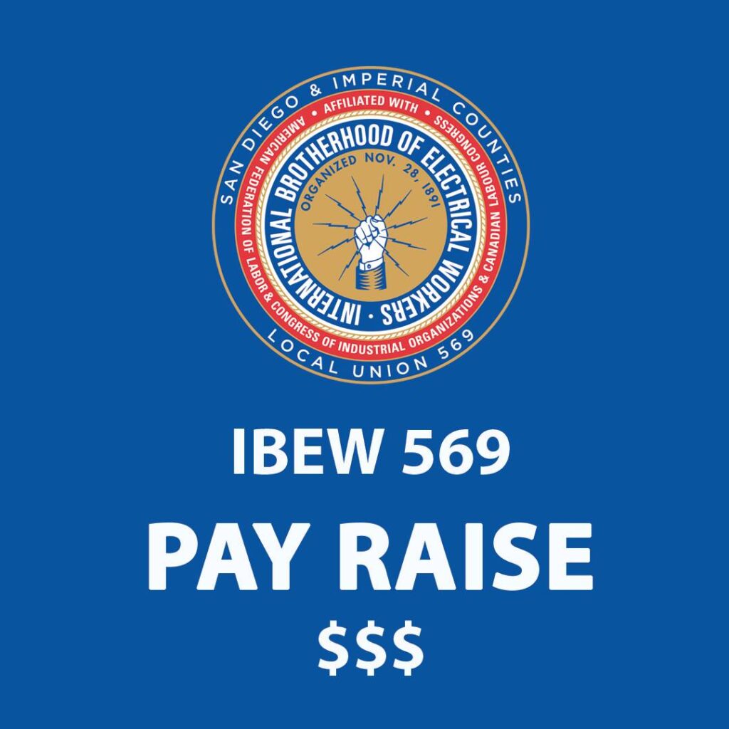 IBEW 569 Pay Raise - IBEW International Brotherhood of Electrical ...