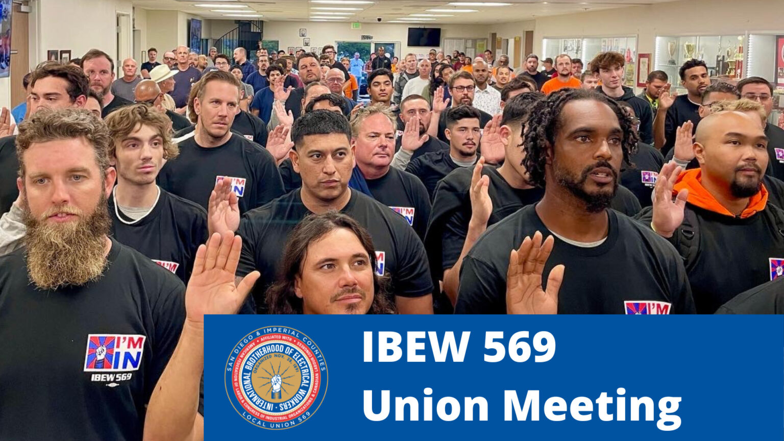 IBEW 569 Union Meeting - IBEW International Brotherhood of Electrical ...