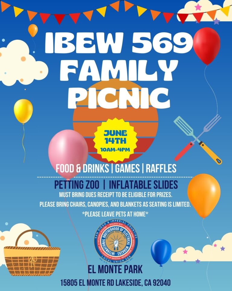 2025 IBEW 569 Family Picnic - IBEW International Brotherhood of ...